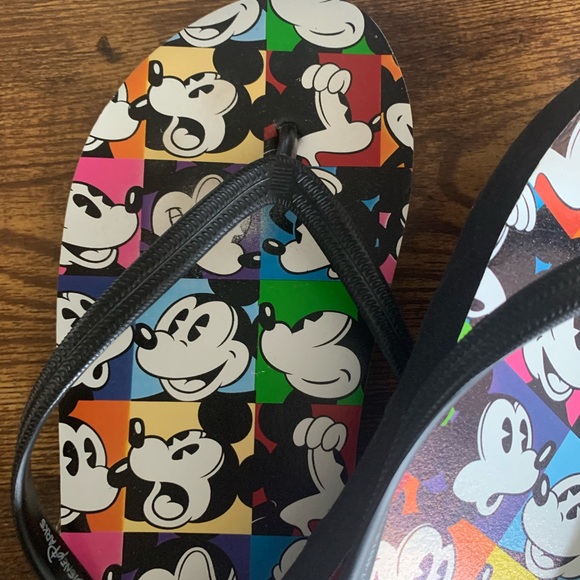Disney | Shoes | Disney Mickey Mouse Flip Flops | Poshmark
